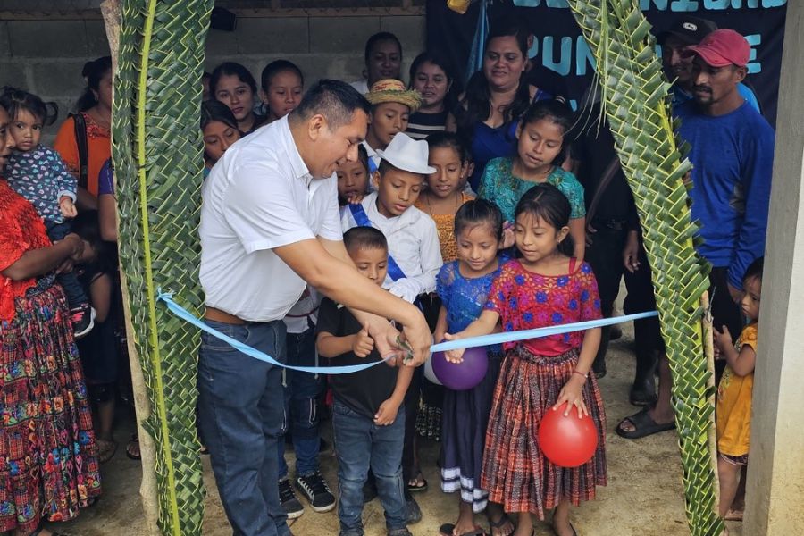 Municipalidad entrega nueva escuela primaria en Aldea Punta Cocolí ...